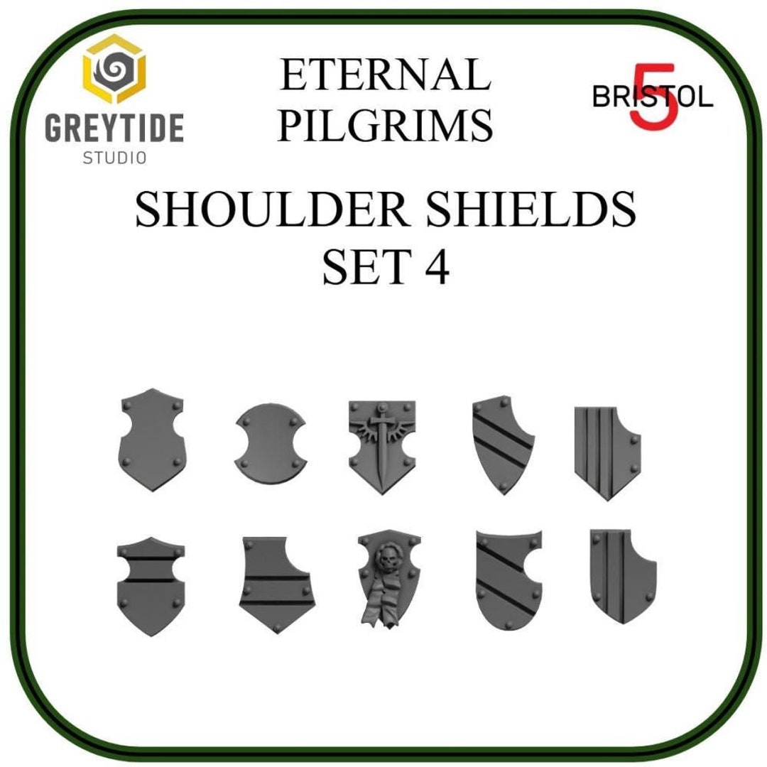 Shoulder Shields Set 4 - Eternal Pilgrims - Etsy