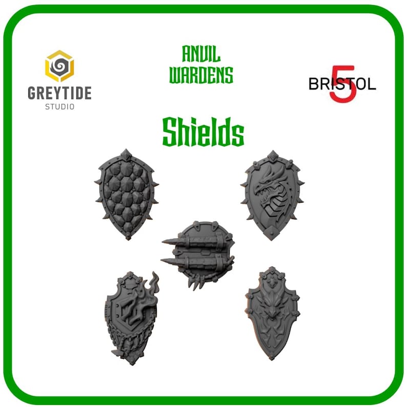 Shields - Anvil Wardens - Etsy