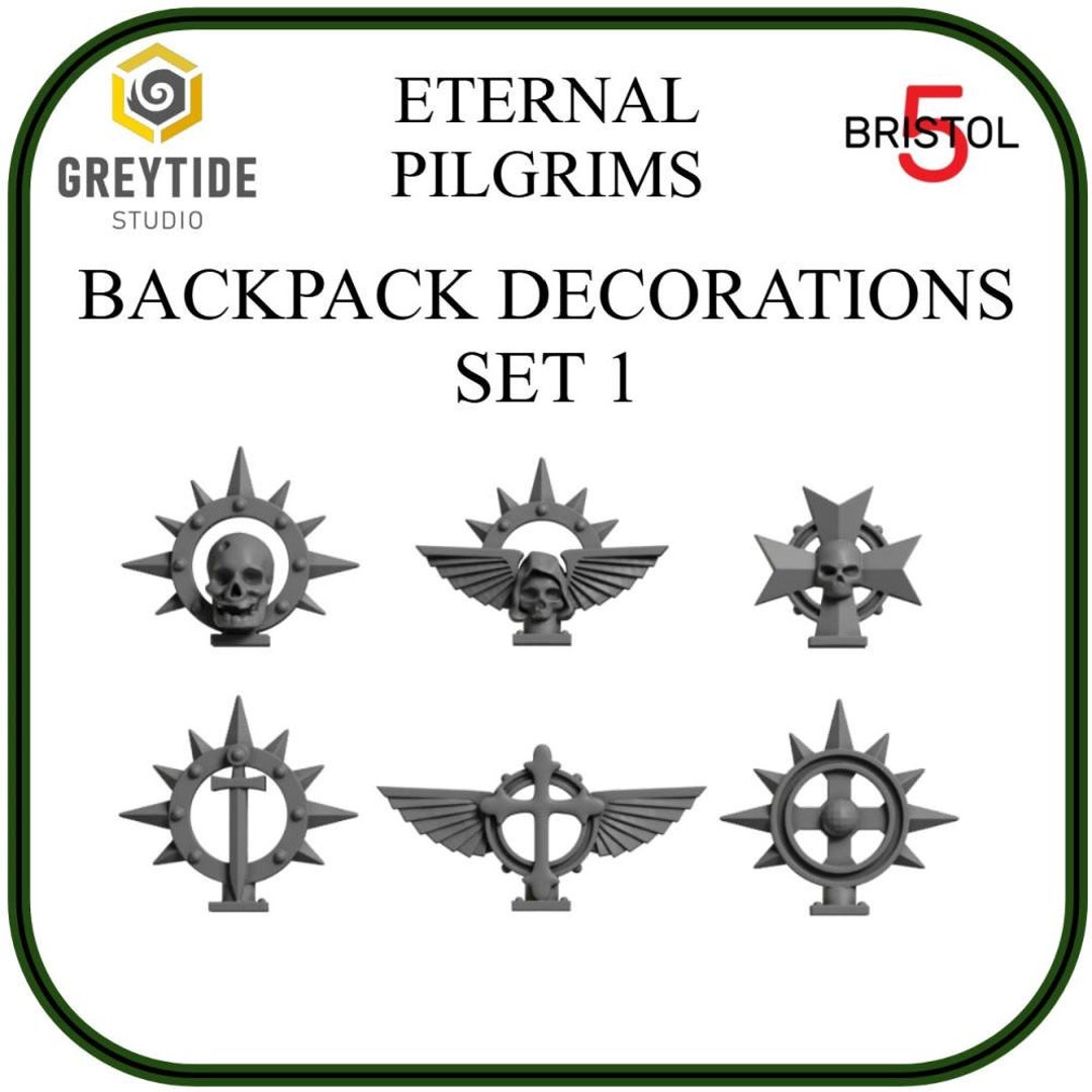 Backpack Decos Set 1 Eternal Pilgrims - Etsy