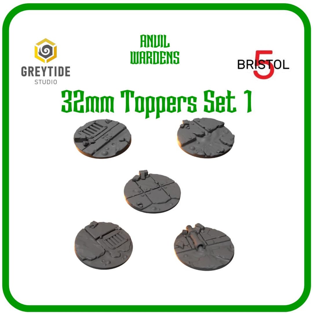 32mm Toppers Set 1 - Anvil Wardens - Etsy UK