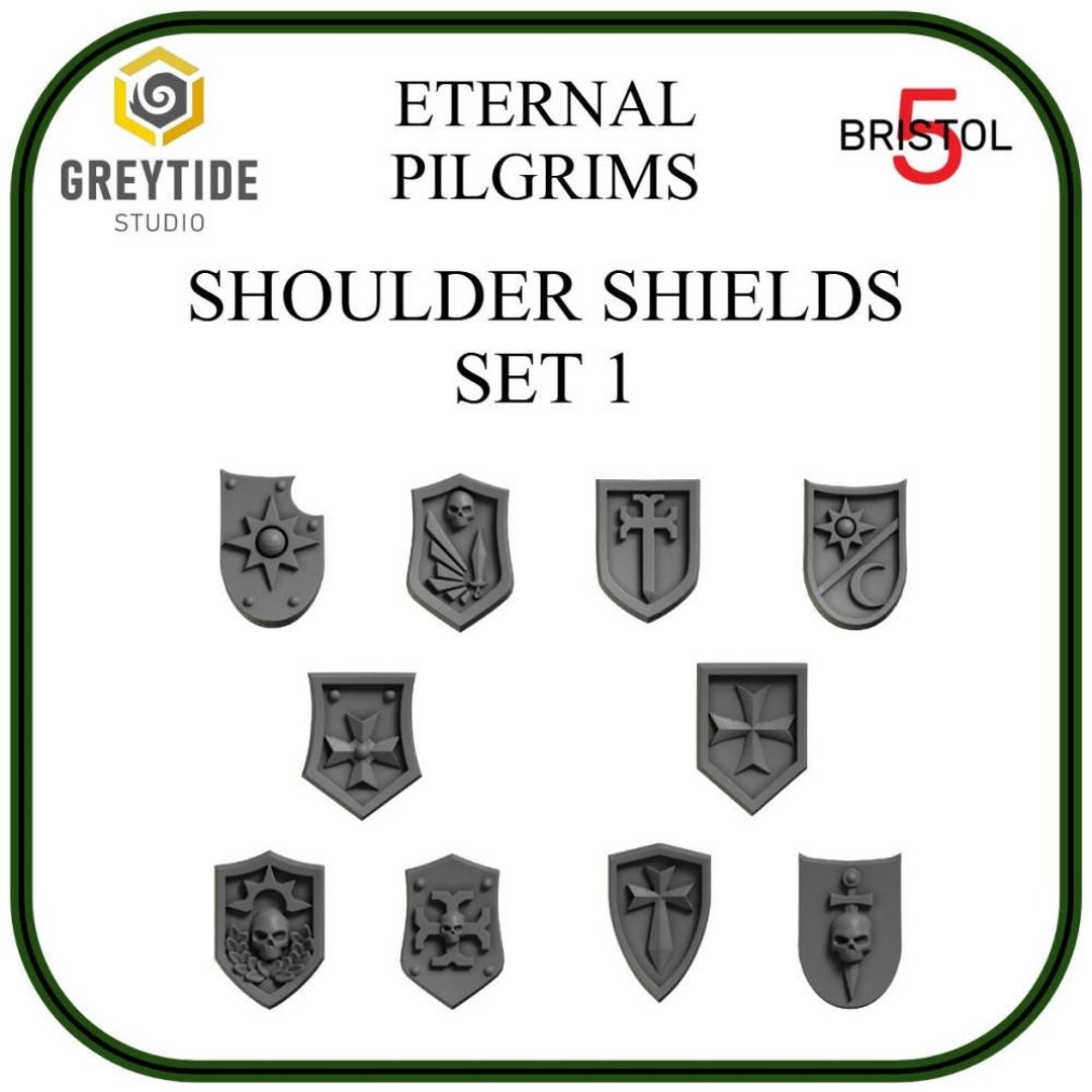 Shoulder Shields Set 1 - Eternal Pilgrims - Etsy