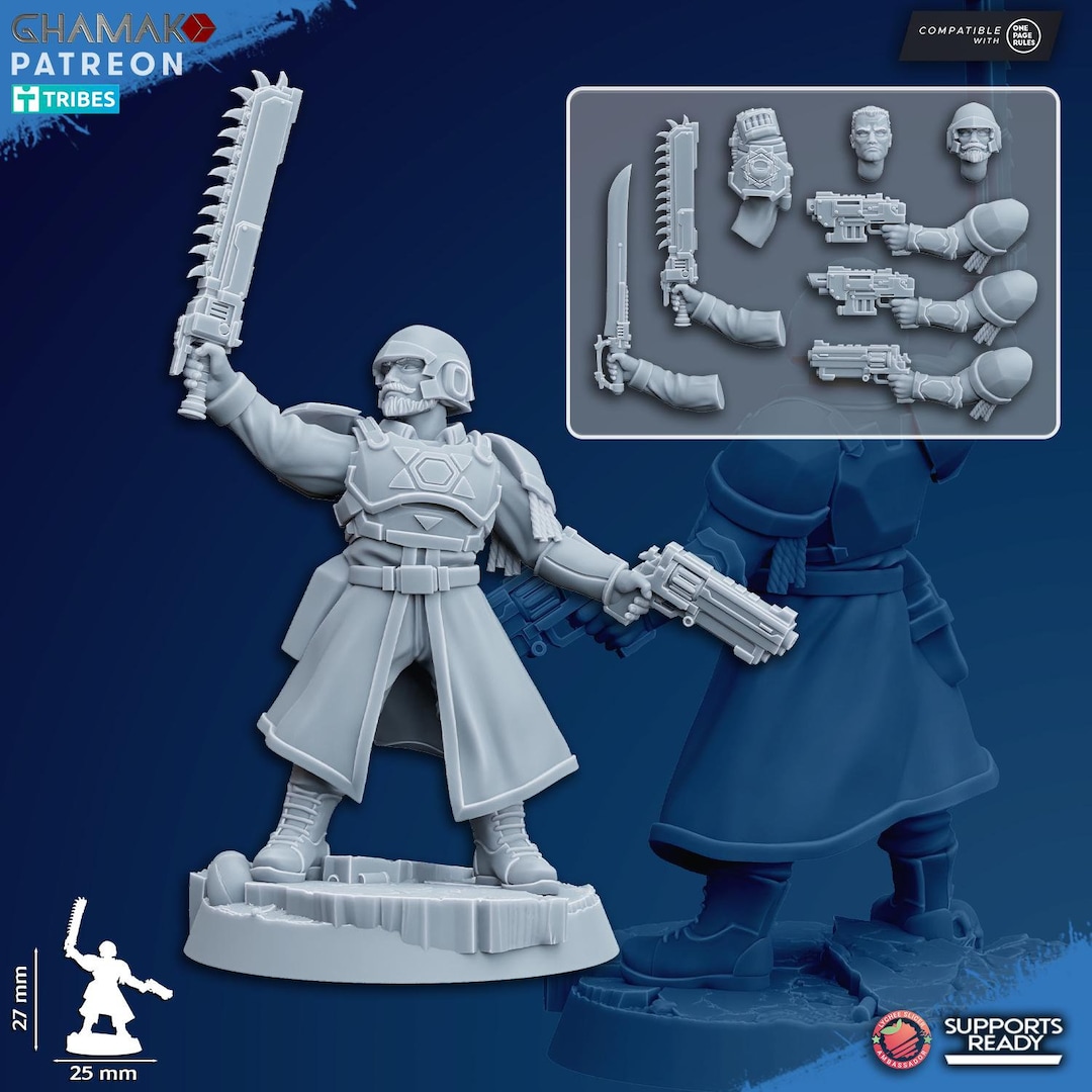 Lieutenant Colonel Freedom Guard - Etsy