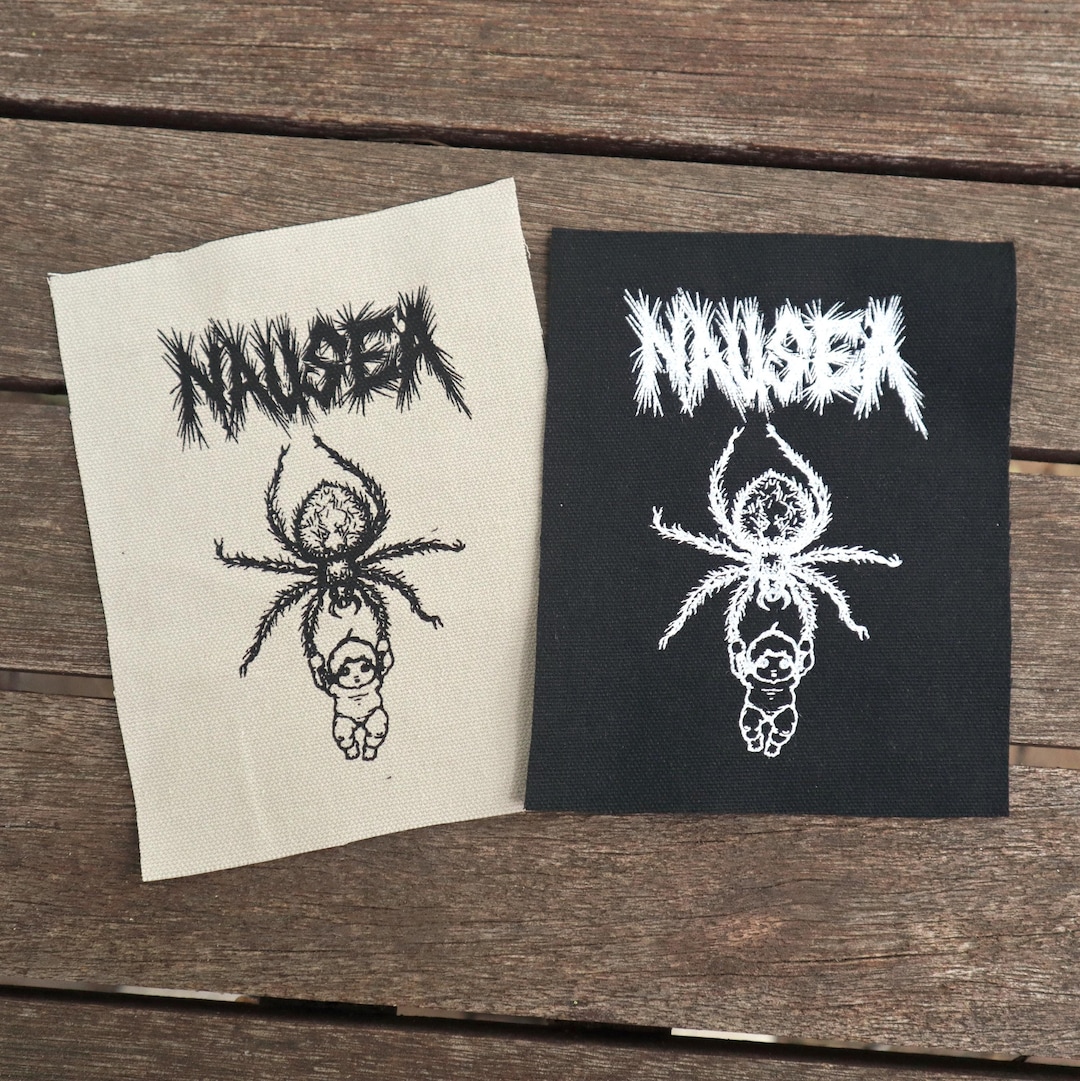 Nausea Extinction Canvas Patch - Etsy