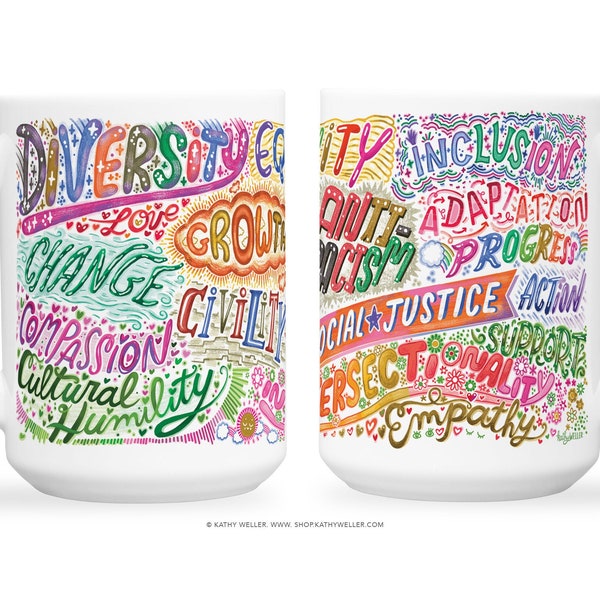 Social Justice Mugs - Etsy