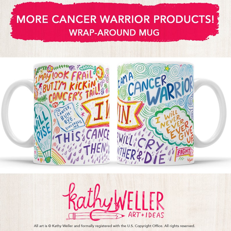 Cancer Mug Chemotherapy Gift Breast Cancer Mug Cancer - Etsy