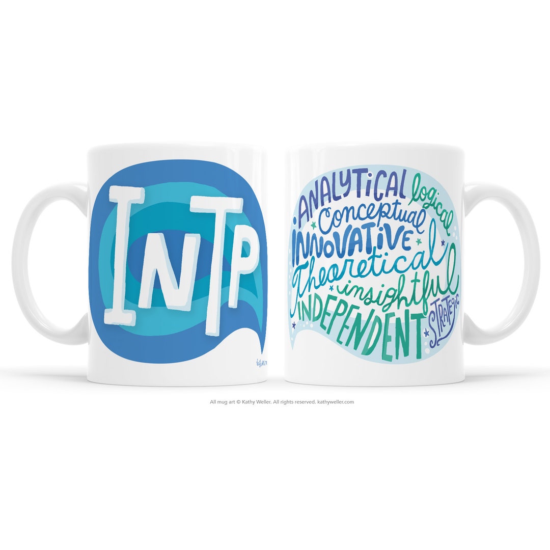 Introvert Pride INTP Gift MBTI Gift Introvert Mug Emotional Support ...