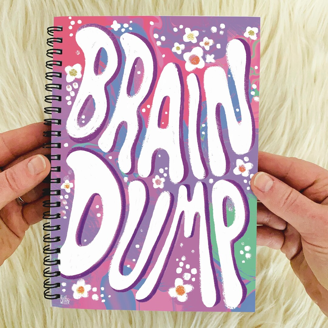Brain Dump - Brain Dump Notebook - Idea Journal - Thought Dump - Idea ...