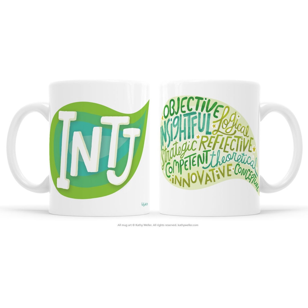 INTJ Gift Introverting Mug MBTI BFF Gift Support Gift Friendship Mug ...