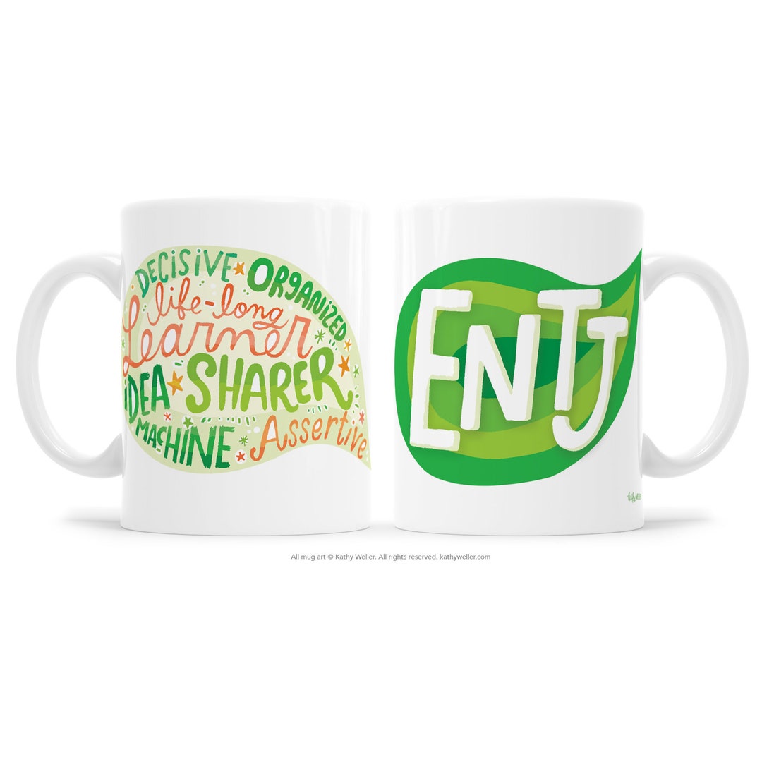 ENTJ Extrovert Gift MBTI Gift BFF Gift Support Mug Friendship Mug Woo ...