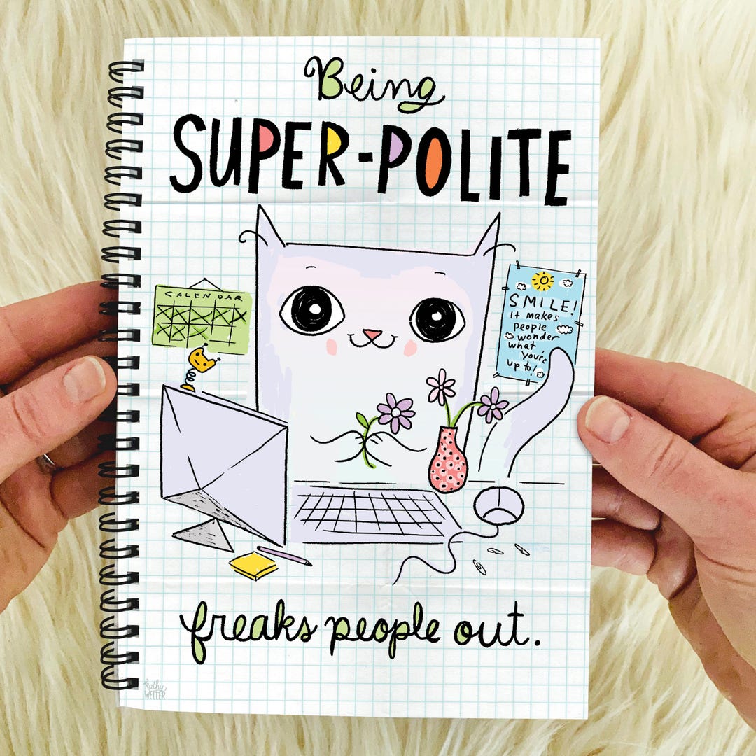 Cats@work Spiral Notebook: Snarky Office Humor Gift - Etsy