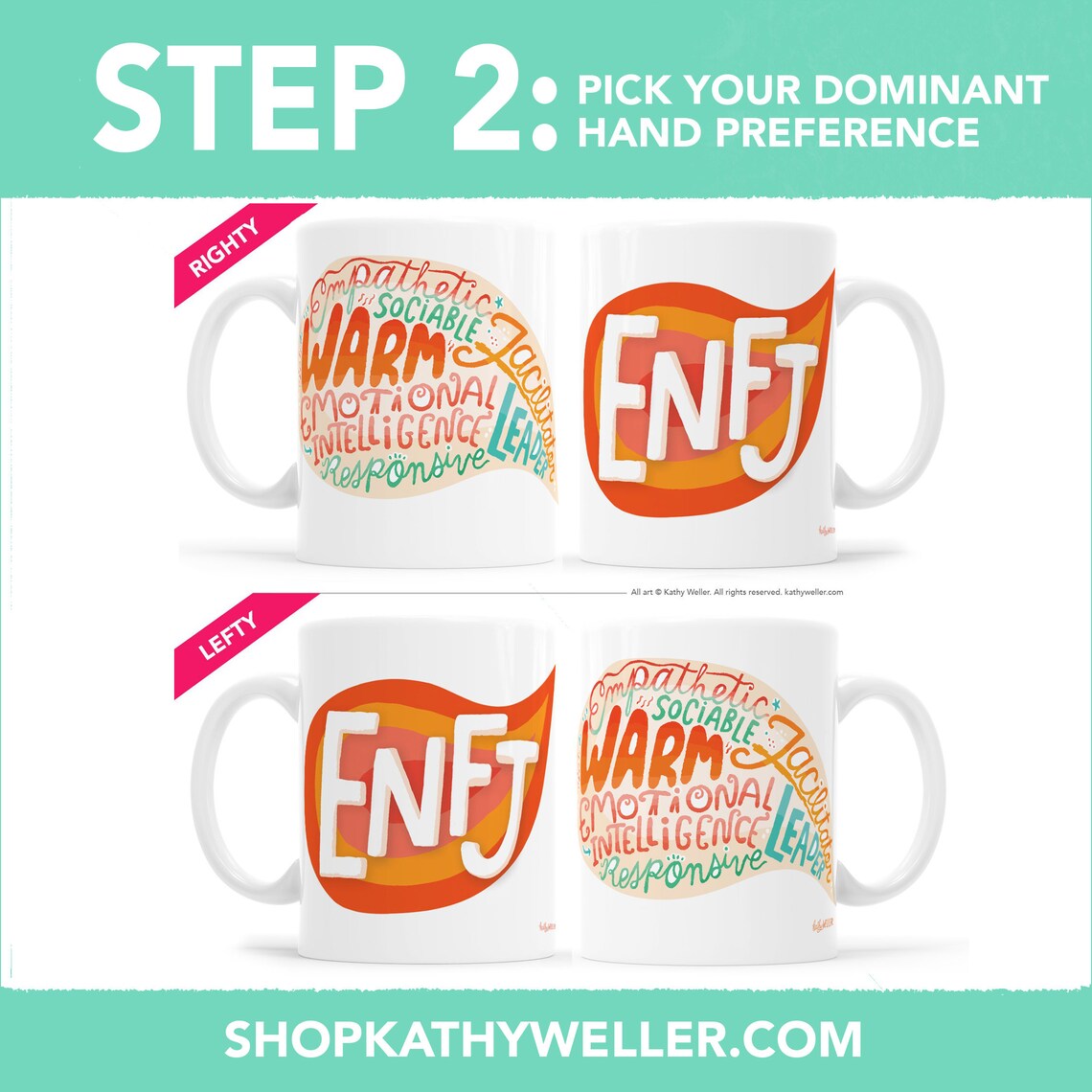 ENFJ Mug Extrovert Gift MBTI Gift Myers Briggs Gift MBTI Mug - Etsy