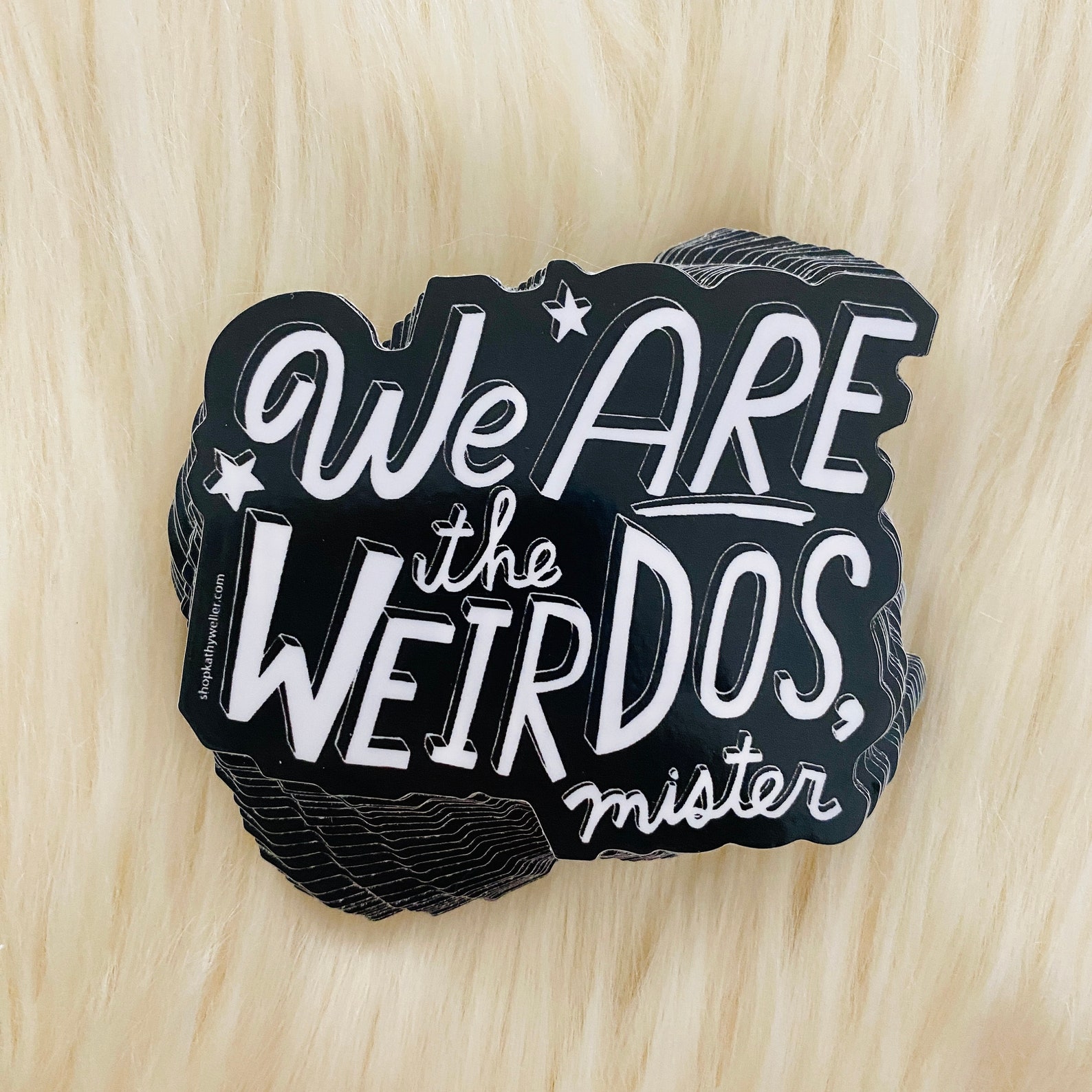 We Are the Weirdos Sticker - Weird Sticker - the Craft Sticker - Nancy ...