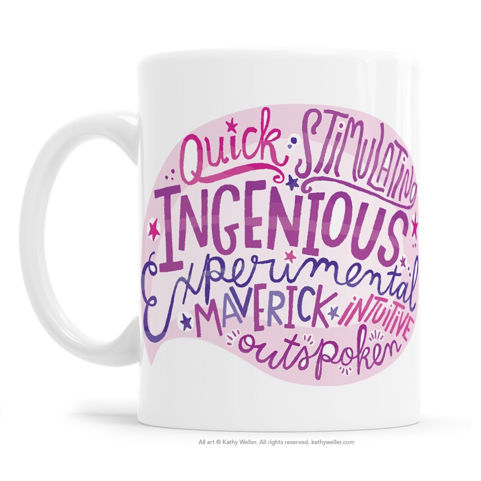 ENTP Extrovert Gift MBTI Gift Personality Type Mug Self Improvement ...