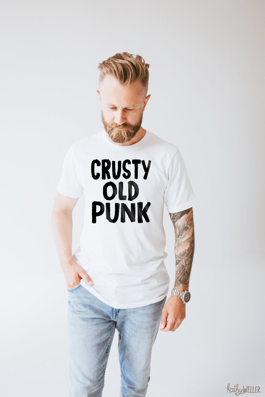 Crusty Old Punk Shirt, Retired Goth Shirt, Punk Mom Shirt, Middle Age ...