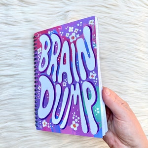 Brain Dump - Brain Dump Notebook - Idea Journal - Thought Dump - Idea ...