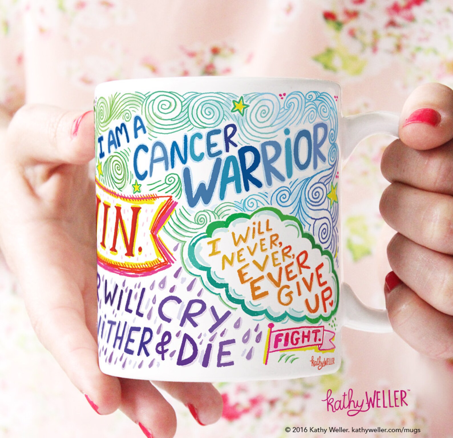 Cancer Mug Chemotherapy Gift Breast Cancer Mug Cancer | Etsy