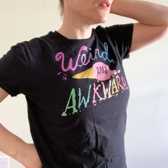 Yami Kawaii Awkward Shirt Weird Shirt Harajuku Clothing Creepy | Etsy