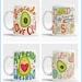 Avocado Mug Avocado Gift Vegan Gift Vegan Mug Vegetarian Gift ...