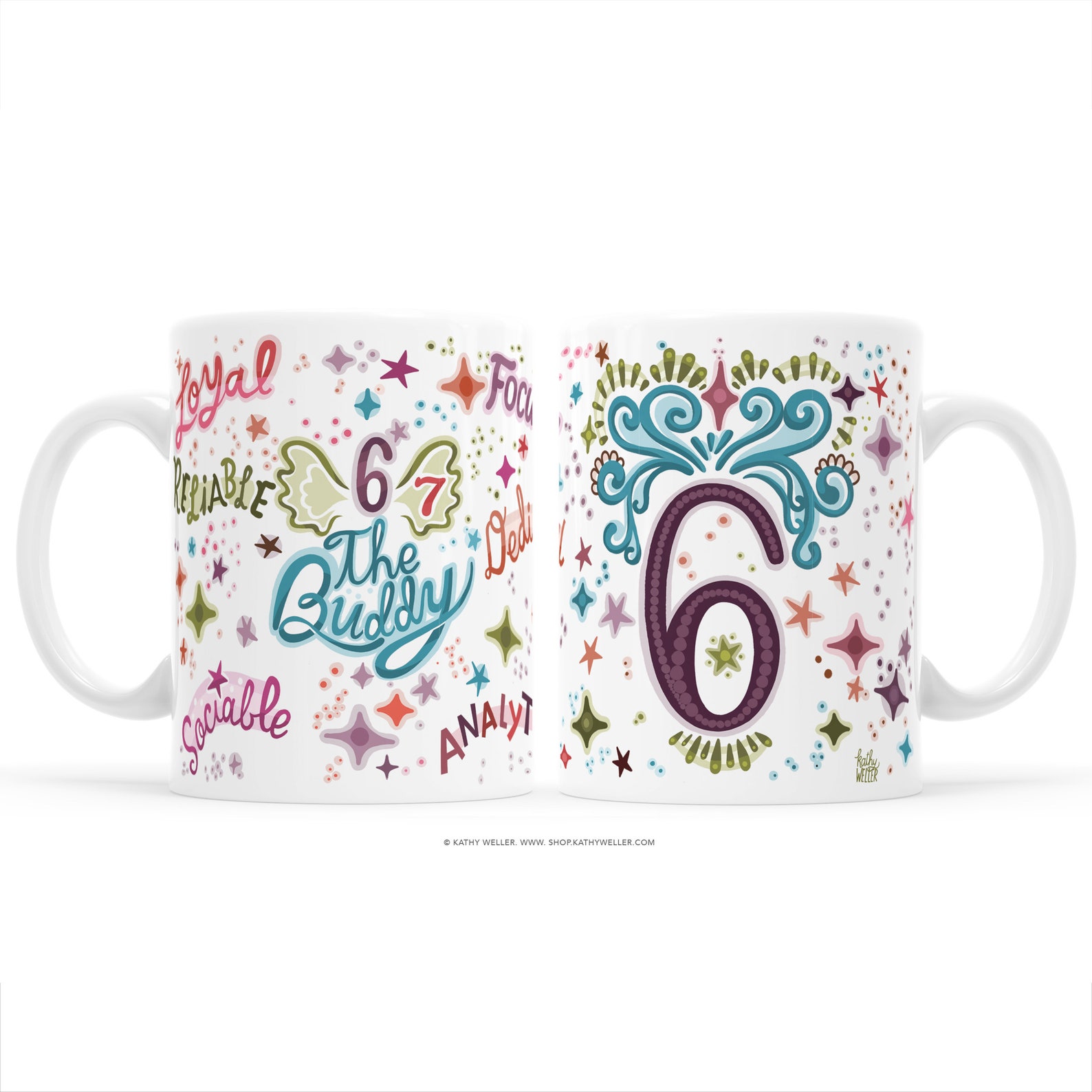 Enneagram Type 6 Wing 5 the Defender Personal Growth | Etsy