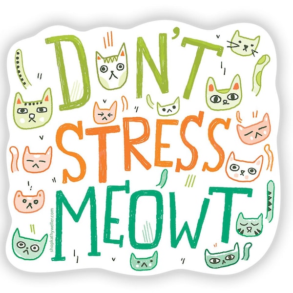 Don't Stress Meowt - Etsy