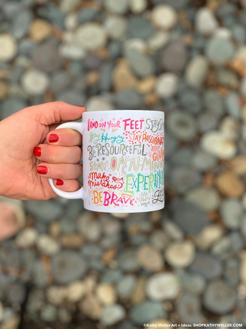 Inspirational Saying Mug Motivational Mug Positive Messages - Etsy Canada