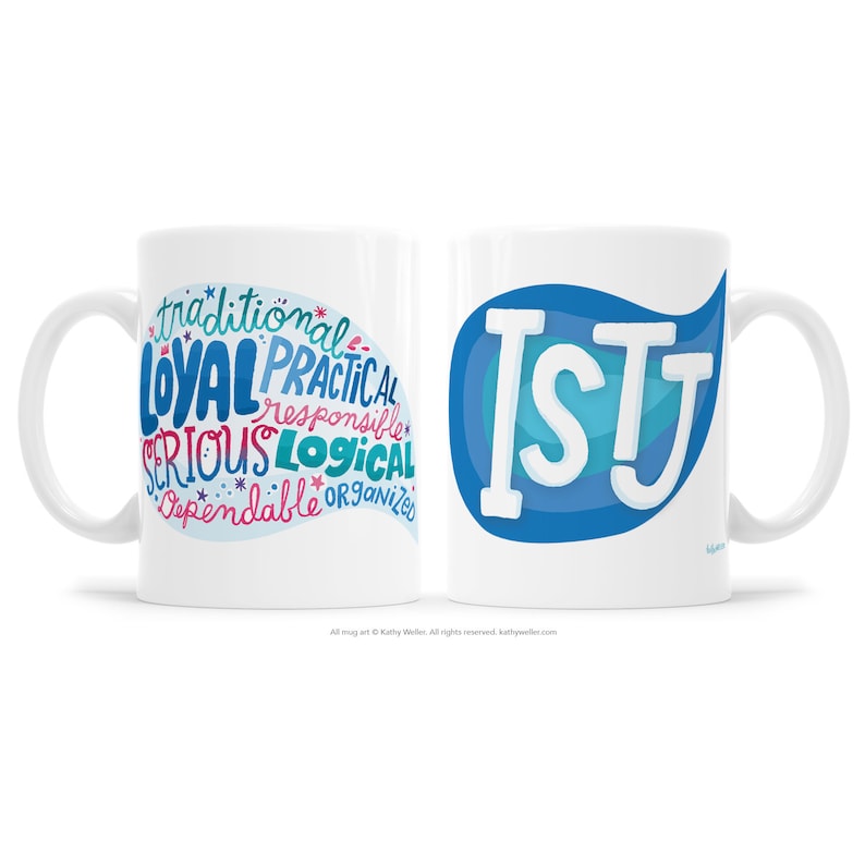 ISTJ Mug Introvert Gift MBTI Mug Myers Briggs Gift Personality Quiz ...