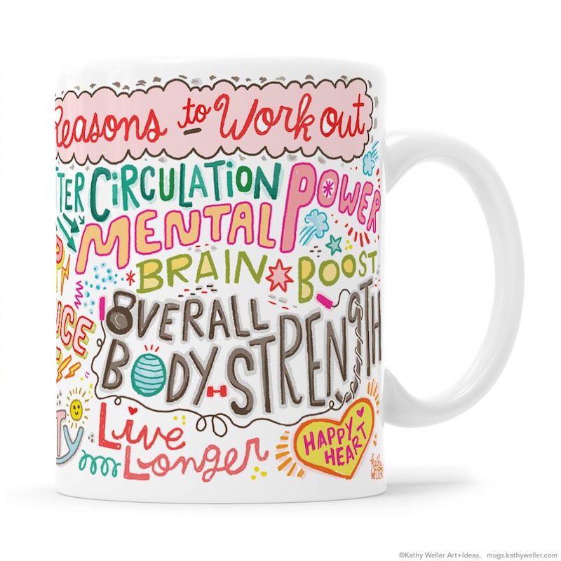 Wellness Cup Exercise - Etsy