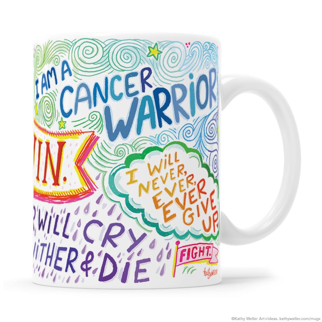 Cancer Mug, Chemotherapy Gift, Breast Cancer Mug, Cancer Support Gift ...