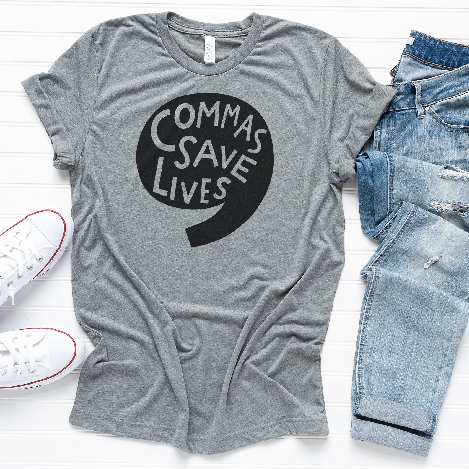 Comma Shirt, Grammar Humor, Teacher Shirt, Grammar Police, Grammar ...