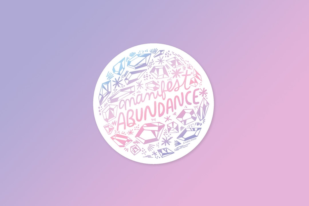 Witch Sticker, Holographic Sticker, Magic Sticker, Manifest Sticker ...