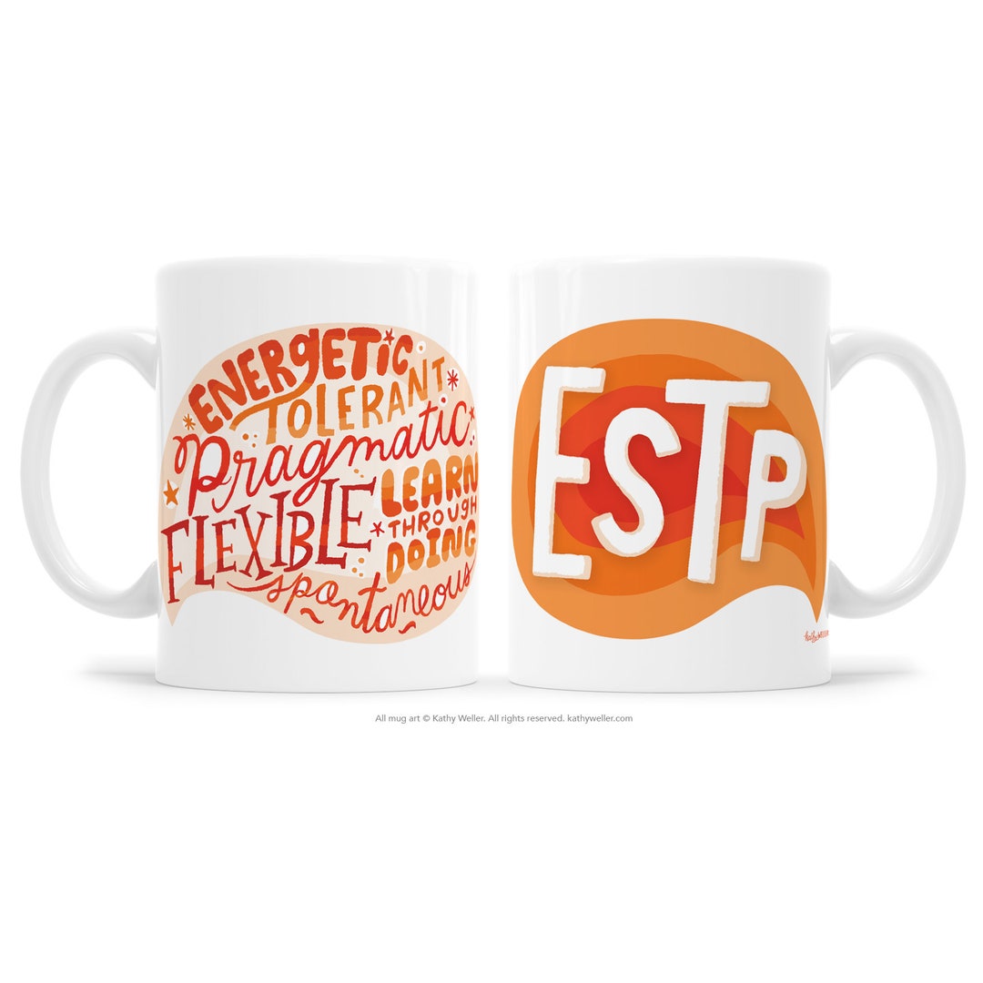 ESTP Extrovert Gift MBTI Gift BFF Gift Support Mug Friendship Mug Woo ...