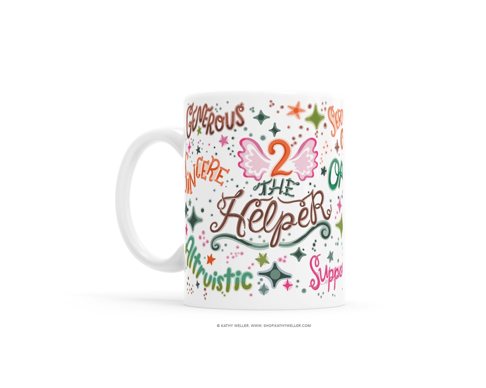 Enneagram Type 2 the Helper Personal Growth Personality Type - Etsy