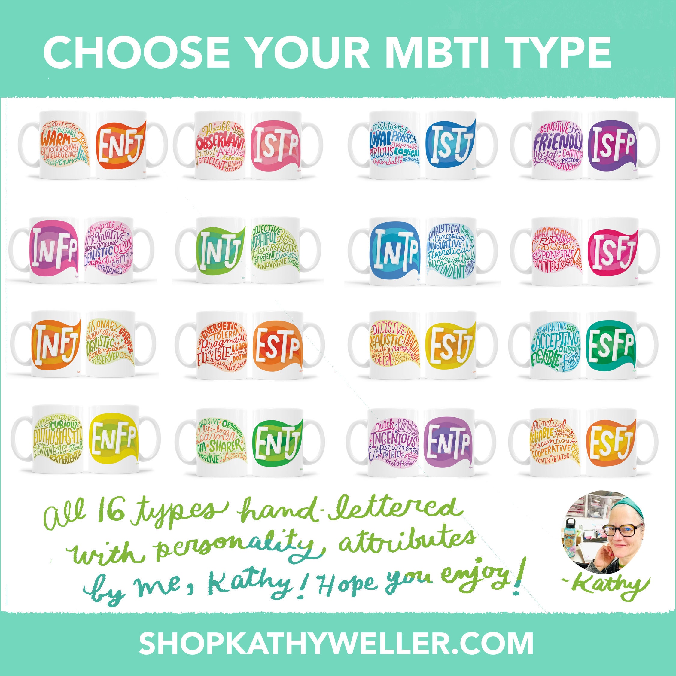 ENFJ Mug Extrovert Gift MBTI Gift Myers Briggs Gift MBTI Mug Psychology ...