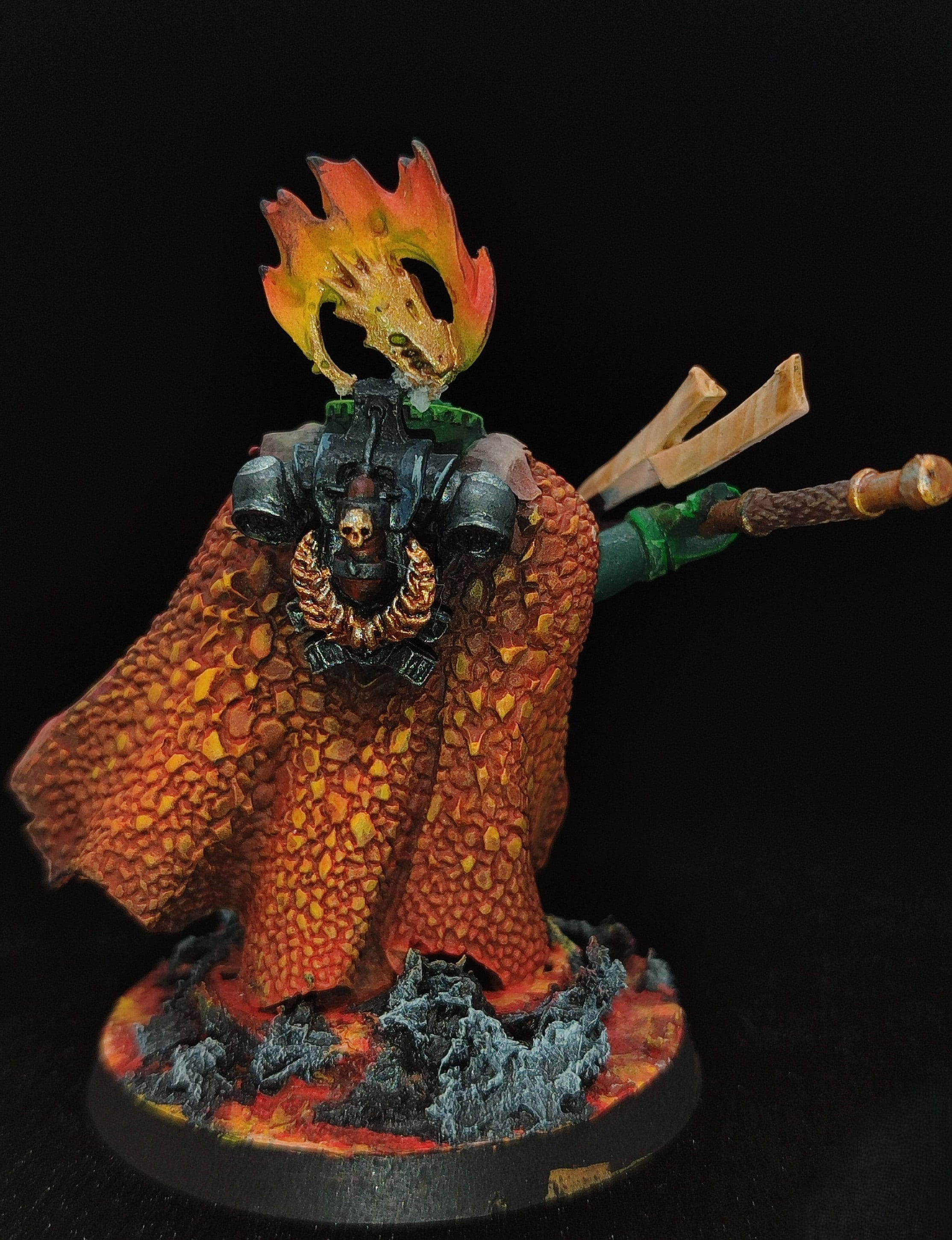 Captain Vulkan He'stan. Salamanders Professionally Painted, Warhammer ...
