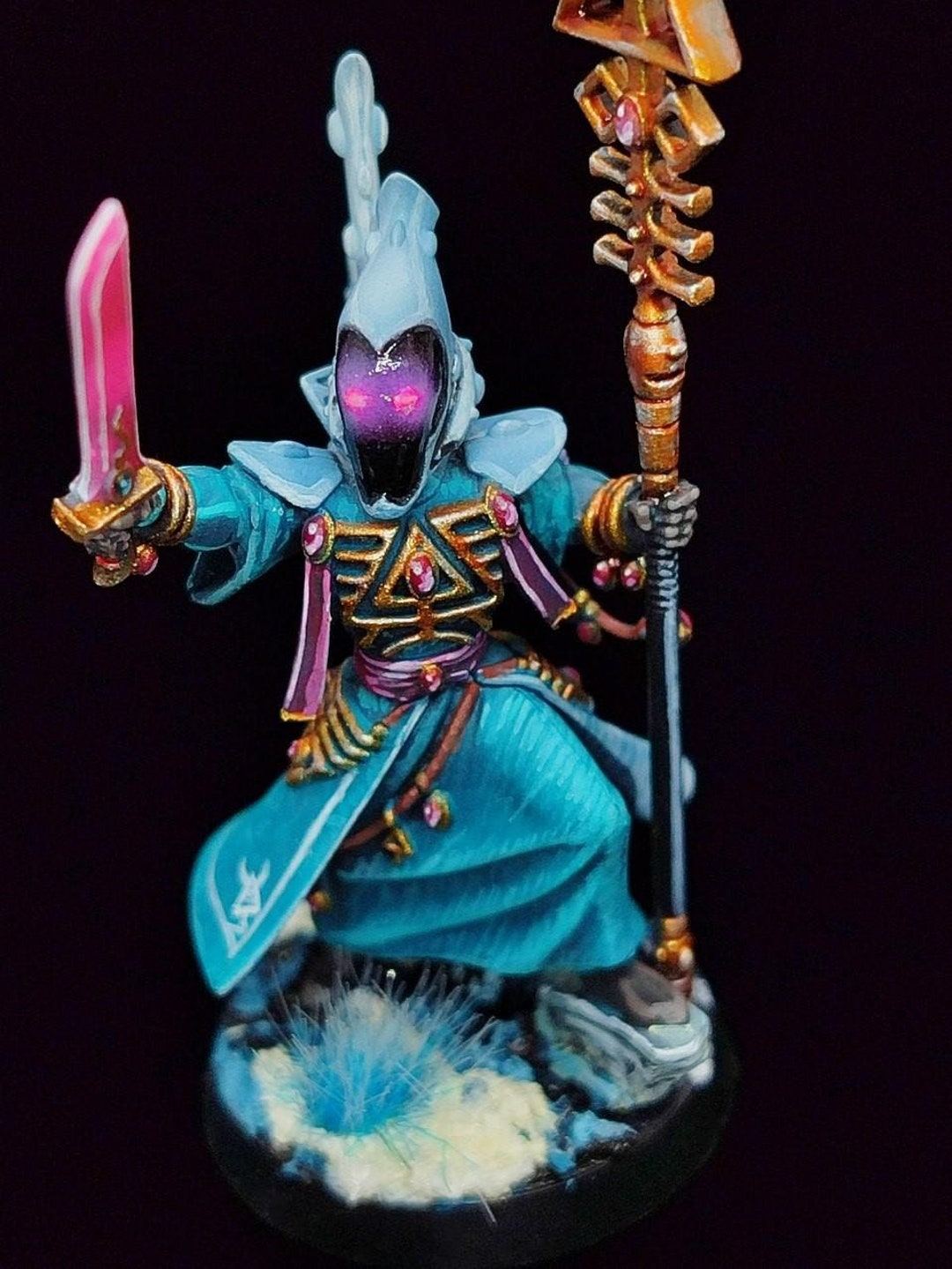 Spiritseer, Painted Warhammer Miniature, Warhammer 40k - Etsy