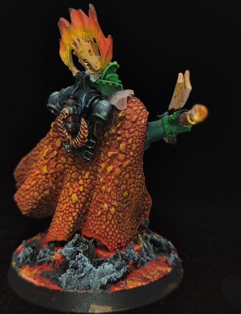 Captain Vulkan He'stan. Salamanders Professionally Painted, Warhammer ...