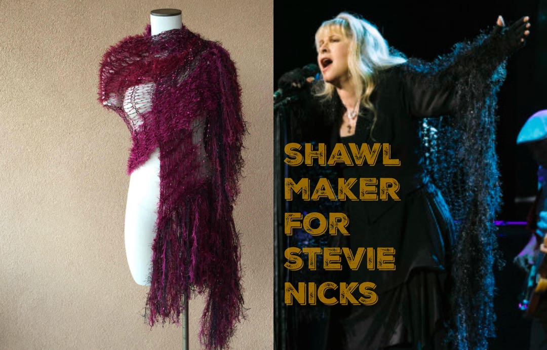 Hand Knit Cranberry Shawl: Burgundy Maroon Fringe Wrap - Etsy