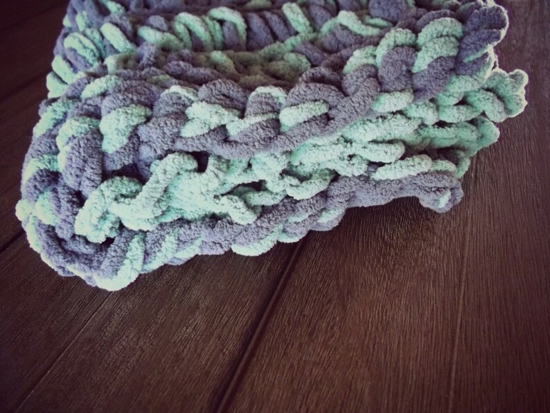 Photographer Photography Prop Chunky Basket Stuffer Blue and - Etsy