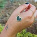 Personalized Heat-activated Magic Heart Necklace With Hidden Picture - Etsy