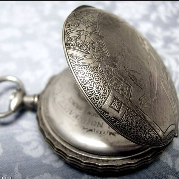 Antique French Pocket Watch - Etsy