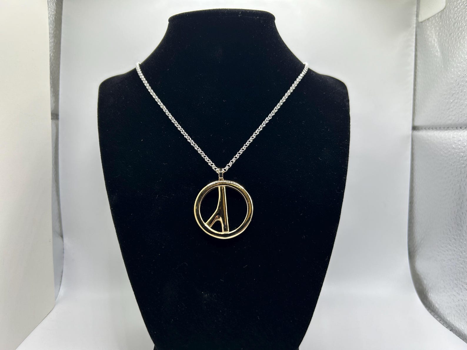 BROKEN PEACE SIGN Pendant - Etsy