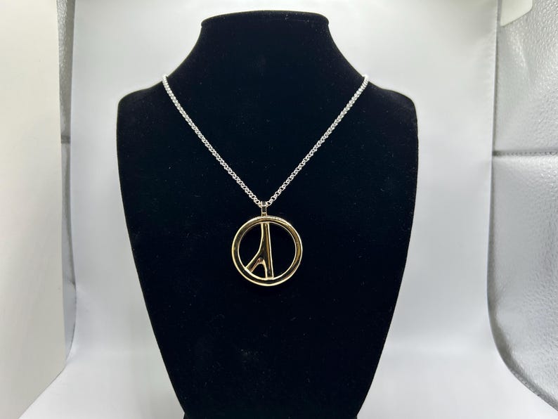 BROKEN PEACE SIGN Pendant - Etsy