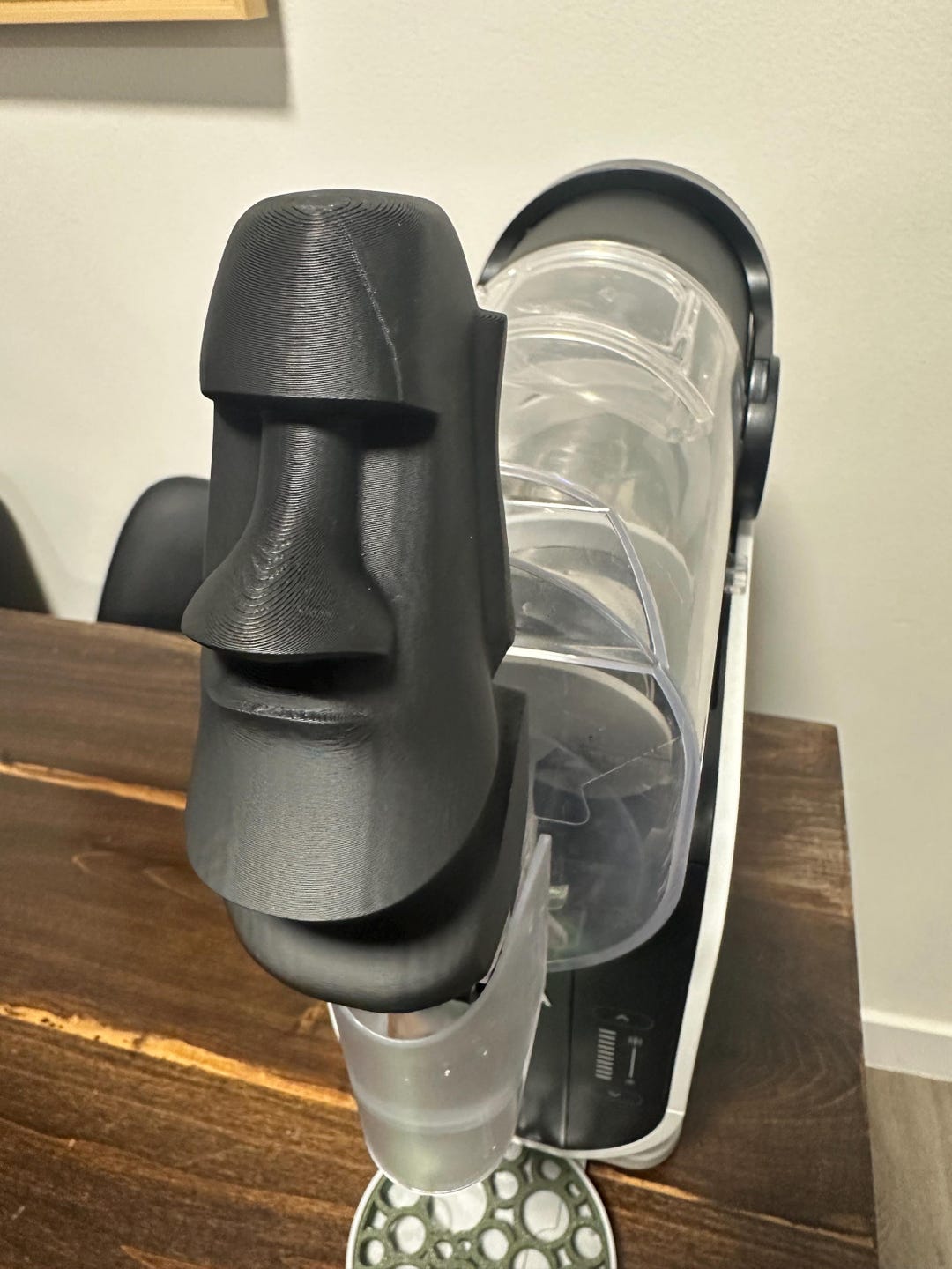 Custom Easter Island Moai Handle for Ninja Slushi | Ninja Slushi | 3D ...