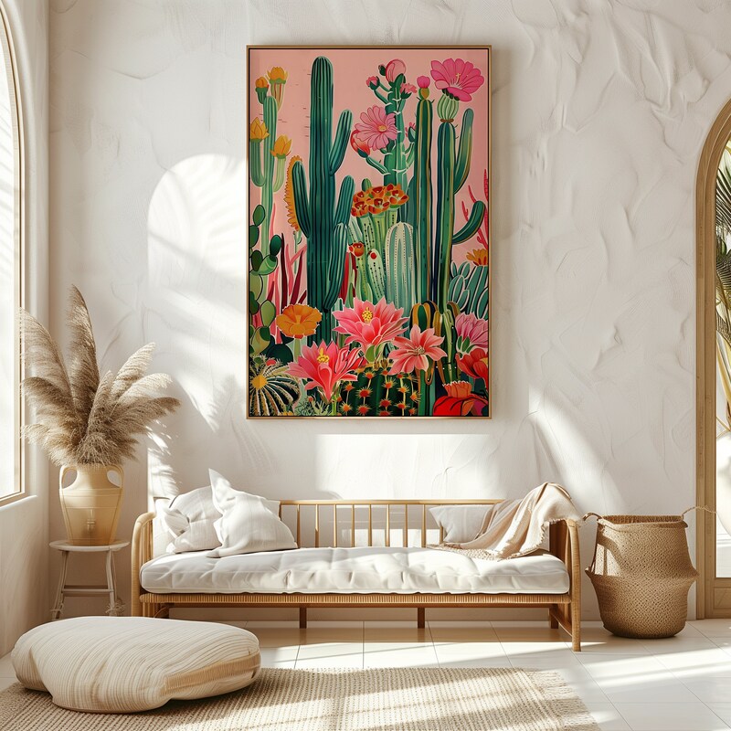 Cactus Poster - Etsy