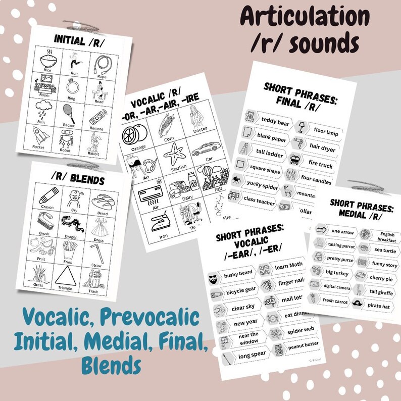 NO PREP /r/ Sound Worksheet, Phonics Activity, Vocalic /r/ Prevocalic ...