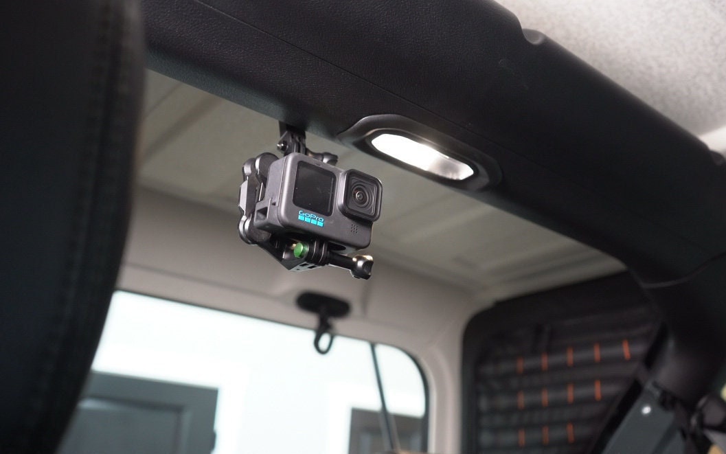 Universal Camera Mount for Jeep Wrangler Roll Bar | Gopro and ...