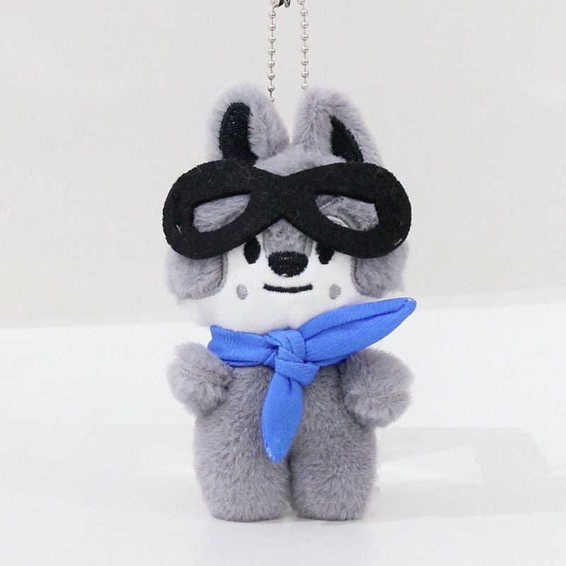 Kpop Skzoo Wolf Chan Han Qoukka Leebit Plush Keychain Bag Hug - Etsy UK