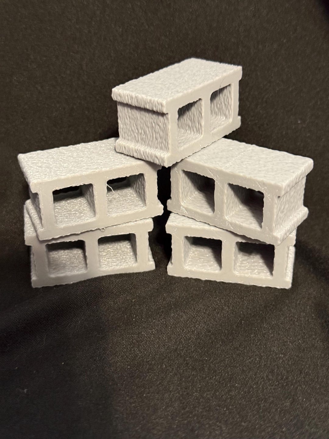 Miniature Realistic Cinder Blocks | 1.6 Scale | 3D Printed - Etsy