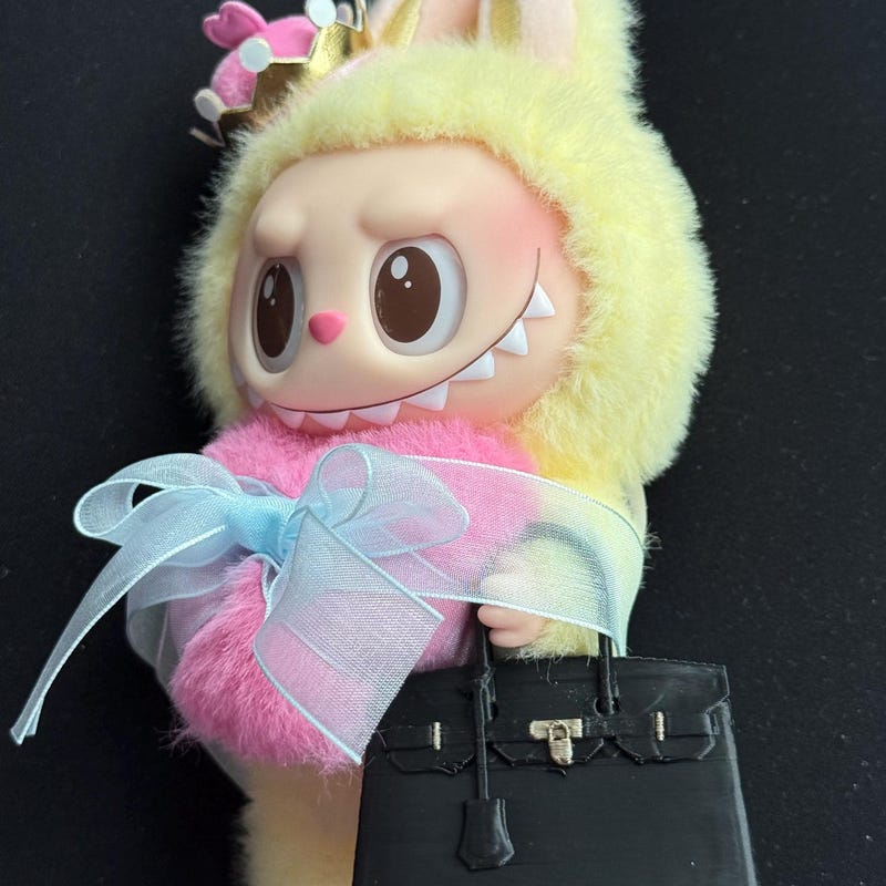 Labubu Orange - Etsy