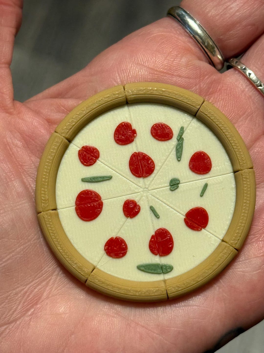 Mini 3D Printed Pizza and 2 Cokes – Labubu Accessory | Drop 2 in the ...